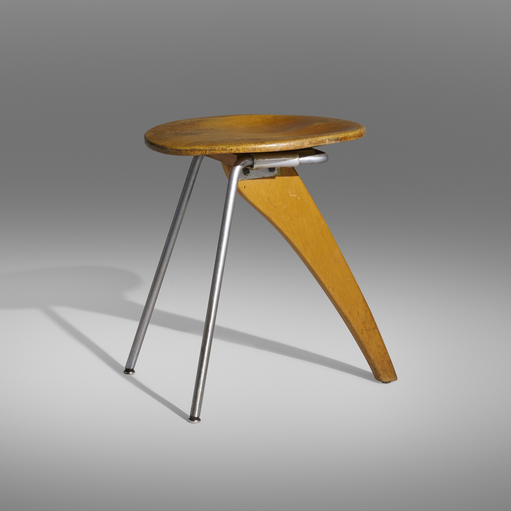 Isamu Noguchi | Rudder stool, model IN-22 (1944) | MutualArt