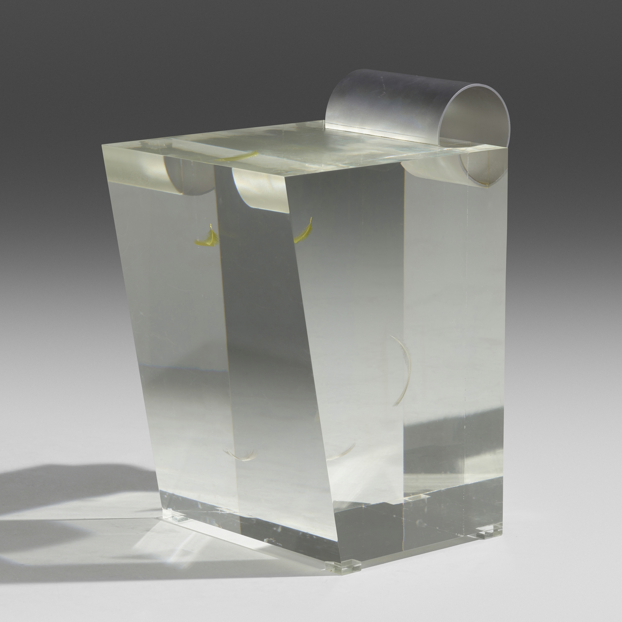 Shiro Kuramata | Feather stool (1990) | MutualArt