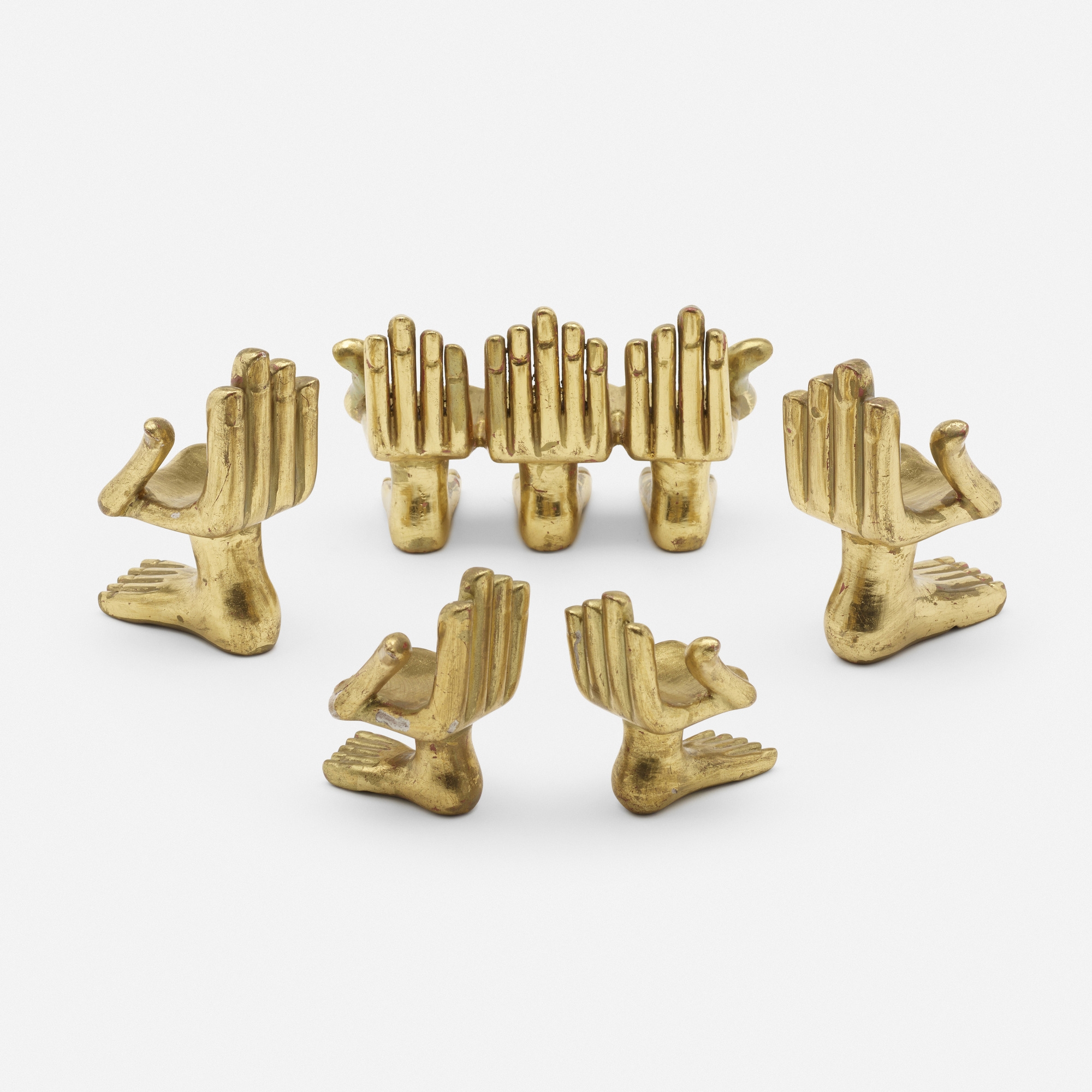 Pedro Friedeberg | Collection of miniature Hand Foot models | MutualArt