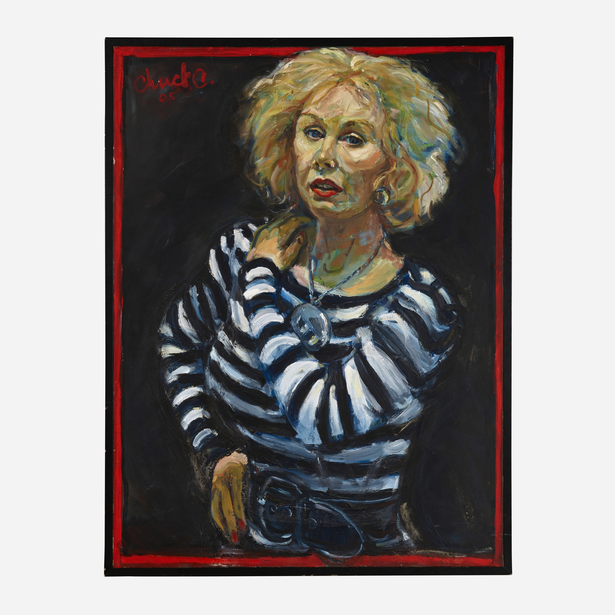 Chuck Connelly | Portrait of Caroline Millett (2005) | MutualArt