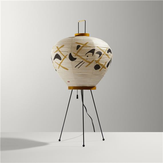 Isamu Noguchi | Akari light sculpture, model 3A UKAI (1952) | MutualArt