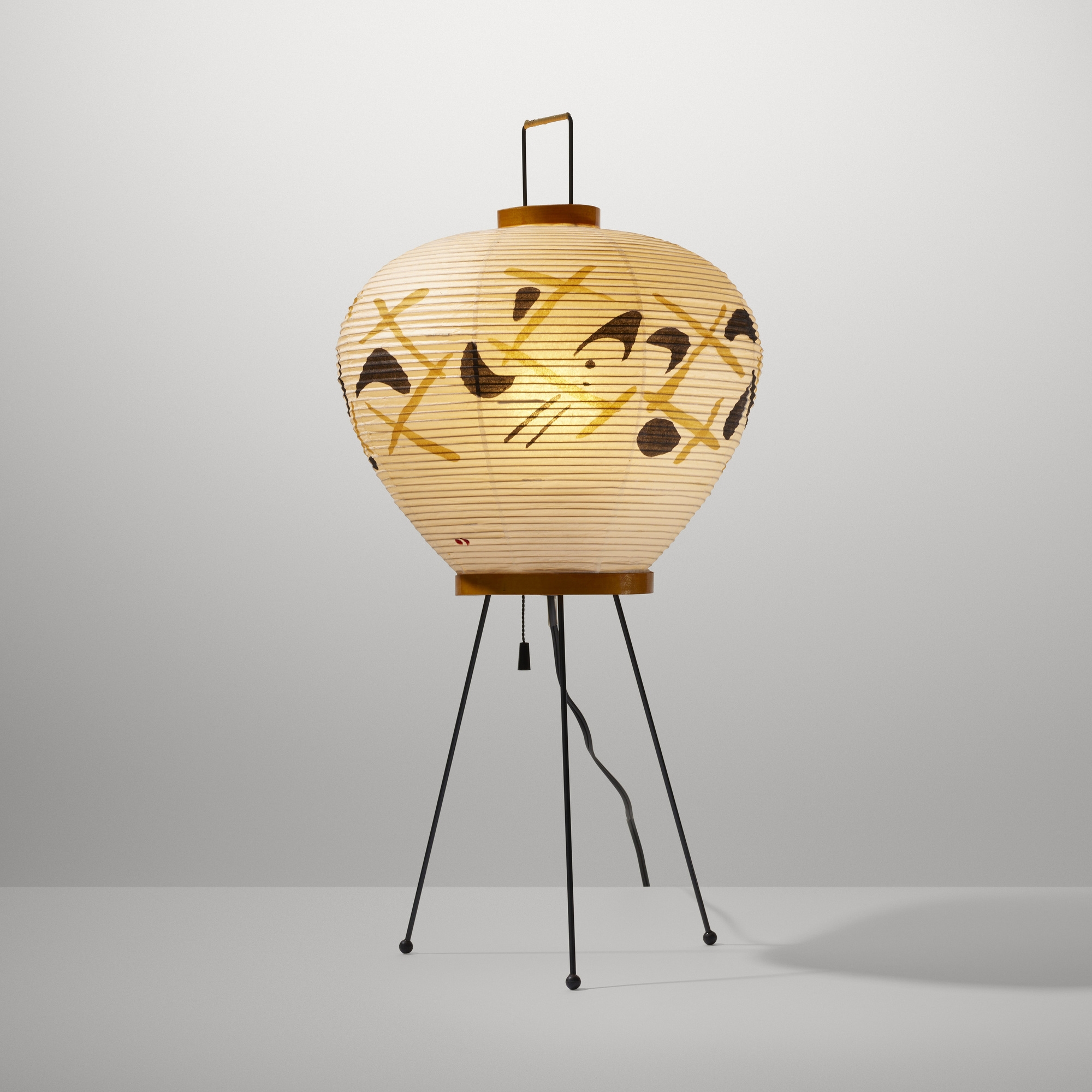 Isamu Noguchi | Akari light sculpture, model 3A UKAI (1952) | MutualArt