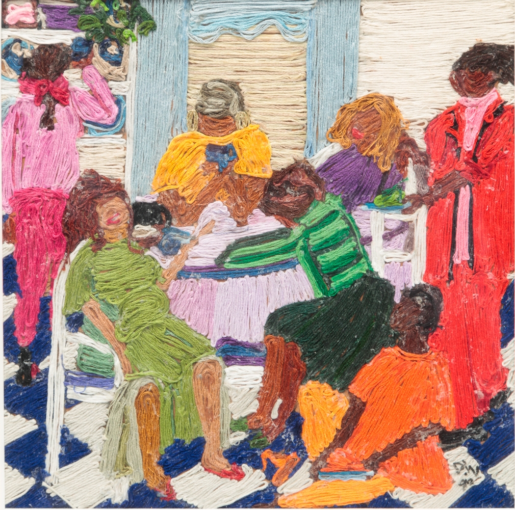 Dorothy Williams | FIGURAL TEXTILE PANEL | MutualArt