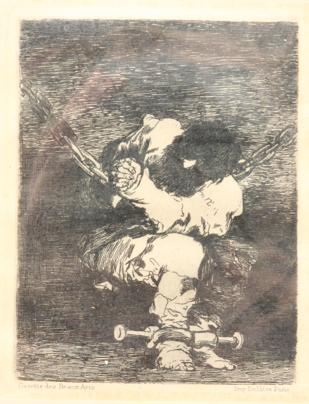 Francisco José de Goya y Lucientes | THE LITTLE PRISONER ETCHING AFTER ...