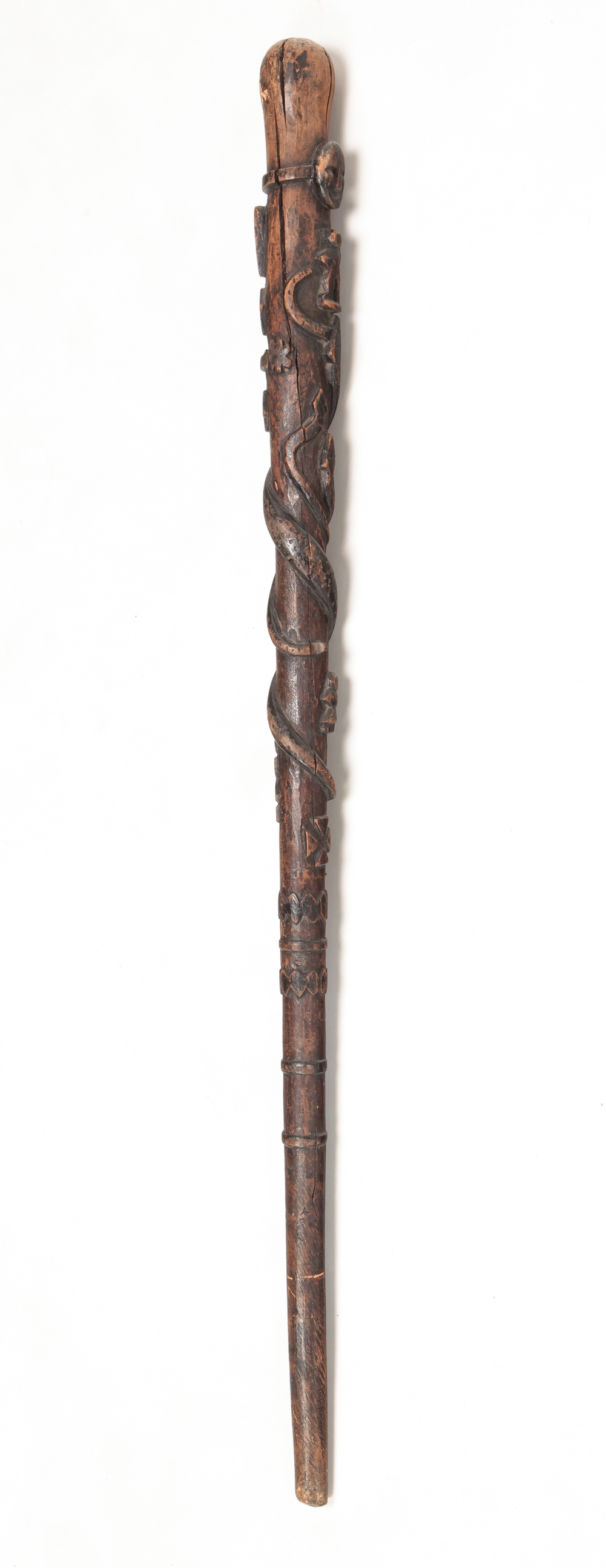 American School, 20th Century | AMERICAN FOLK ART CANE. | MutualArt