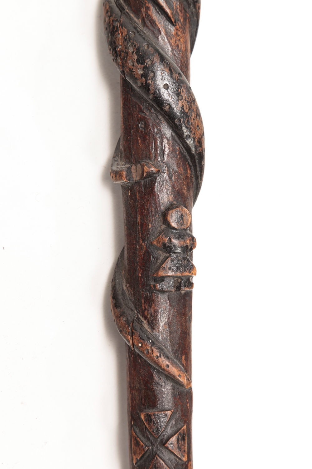 American School, 20th Century | AMERICAN FOLK ART CANE. | MutualArt