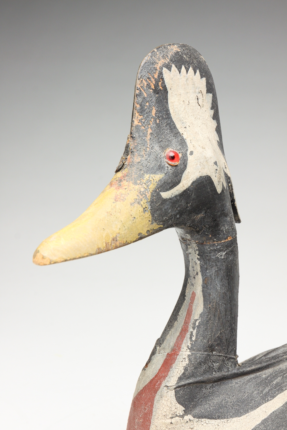 American School, 20th Century | UNUSUAL AMERICAN HOODED MERGANSER DECOY ...