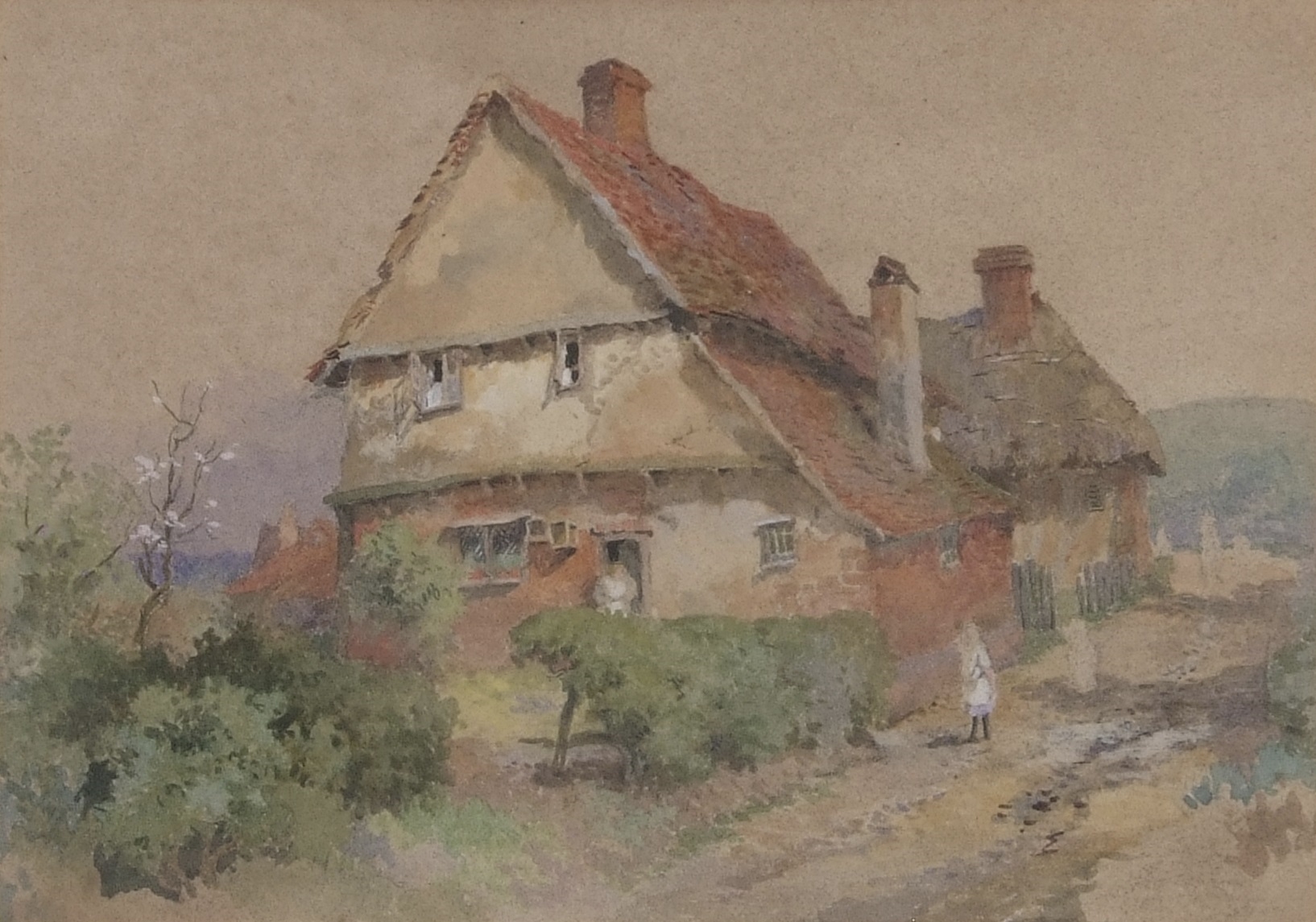 Alfred Richardson Barber | Peg Tile Cottage | MutualArt