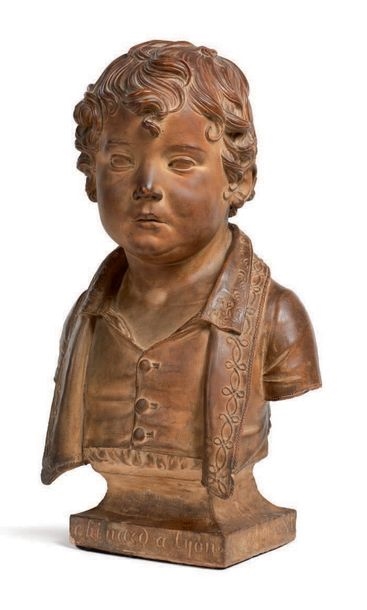 Joseph Chinard | Child bust portrait of François Alexis Guiffrey ...