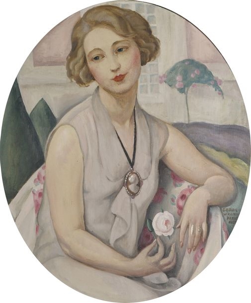 Gerda Wegener | Presumed Portrait of Madame Madeleine Lamy, Paris, 1927 ...