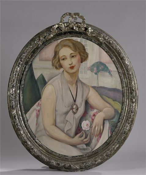 Gerda Wegener | Presumed Portrait of Madame Madeleine Lamy, Paris, 1927 ...