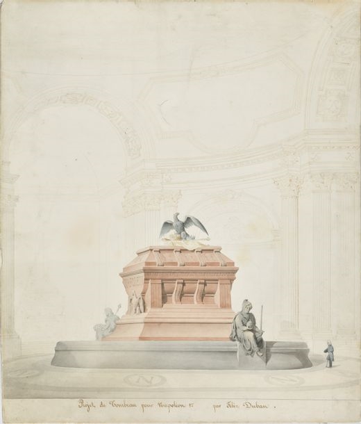 Felix Duban | Project of a tomb for Napoleon I | MutualArt