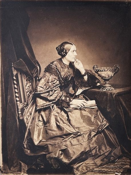 Antoine-Samuel Adam-Salomon | Portrait de femme (entourage de Franz ...