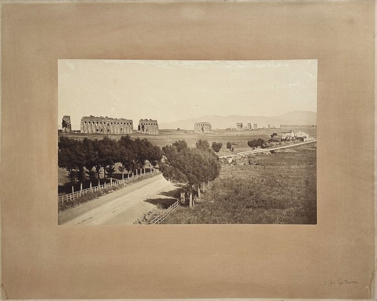 Robert MacPherson | Via Appia Nuova, Rome (Circa 1857) | MutualArt