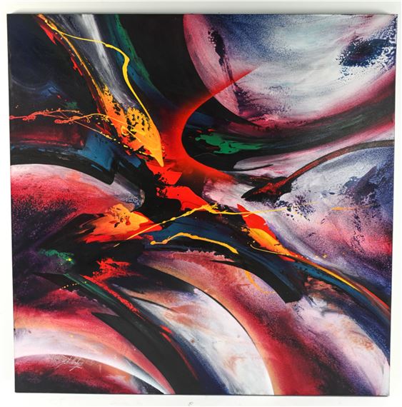 Roy Schallenberg | Abstract acrylic composition | MutualArt