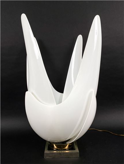 Roger Rougier | FLORIFORM TULIP TABLE LAMP (1970) | MutualArt