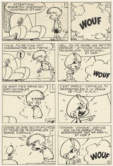 Peyo | Pierrot and the lamp (1960) | MutualArt