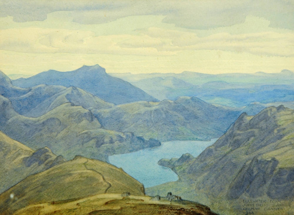 Delmar Harmood Banner | Great Gable from Kirk Fell (1938) | MutualArt