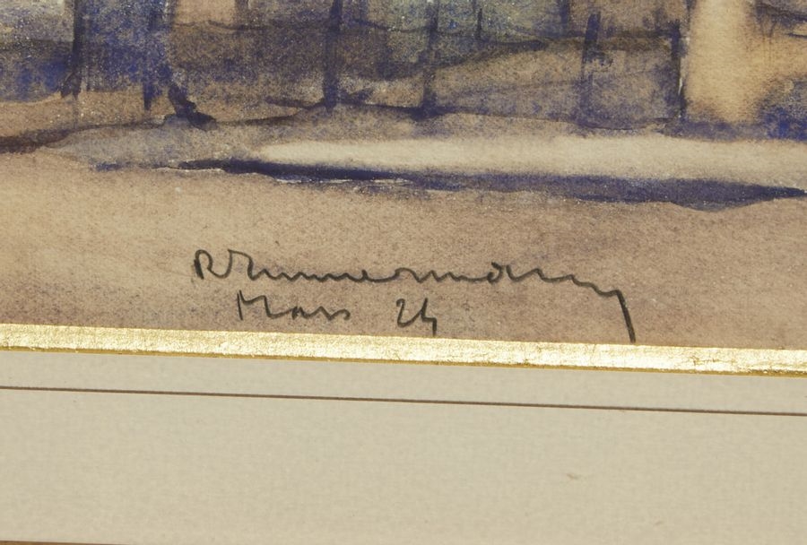 René Zimmermann | The Mill of Montmartre (1924) | MutualArt