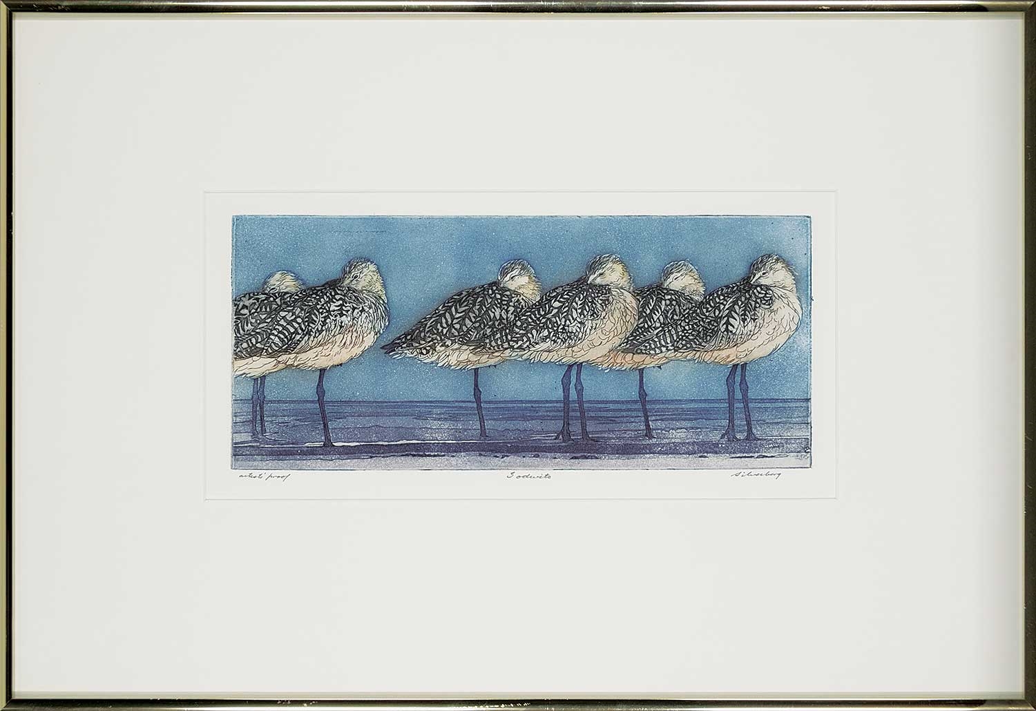 David Silverberg | Godwits #Artist's Proof | MutualArt