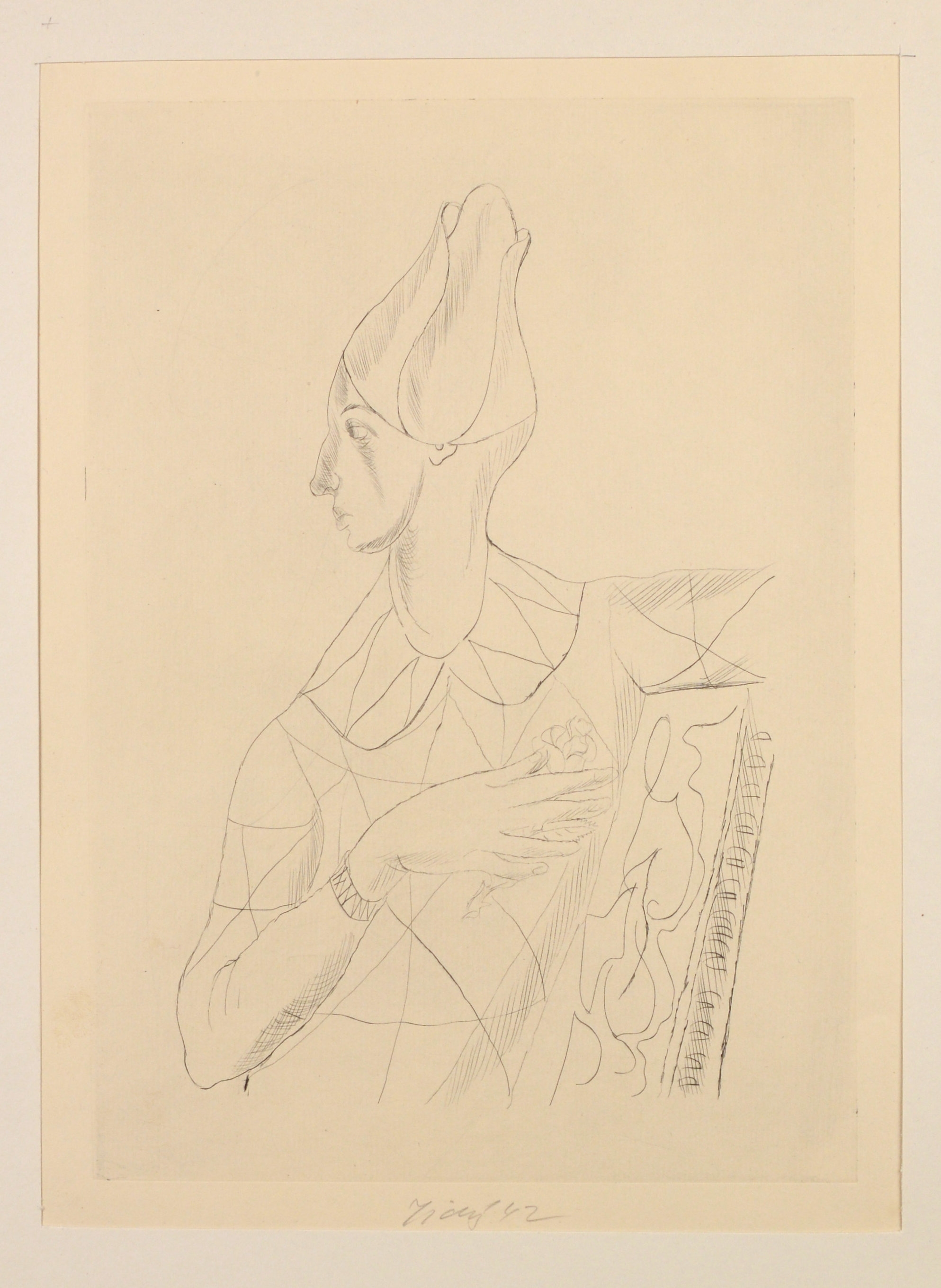 František Tichý | HARLEKÝN (1942) | MutualArt