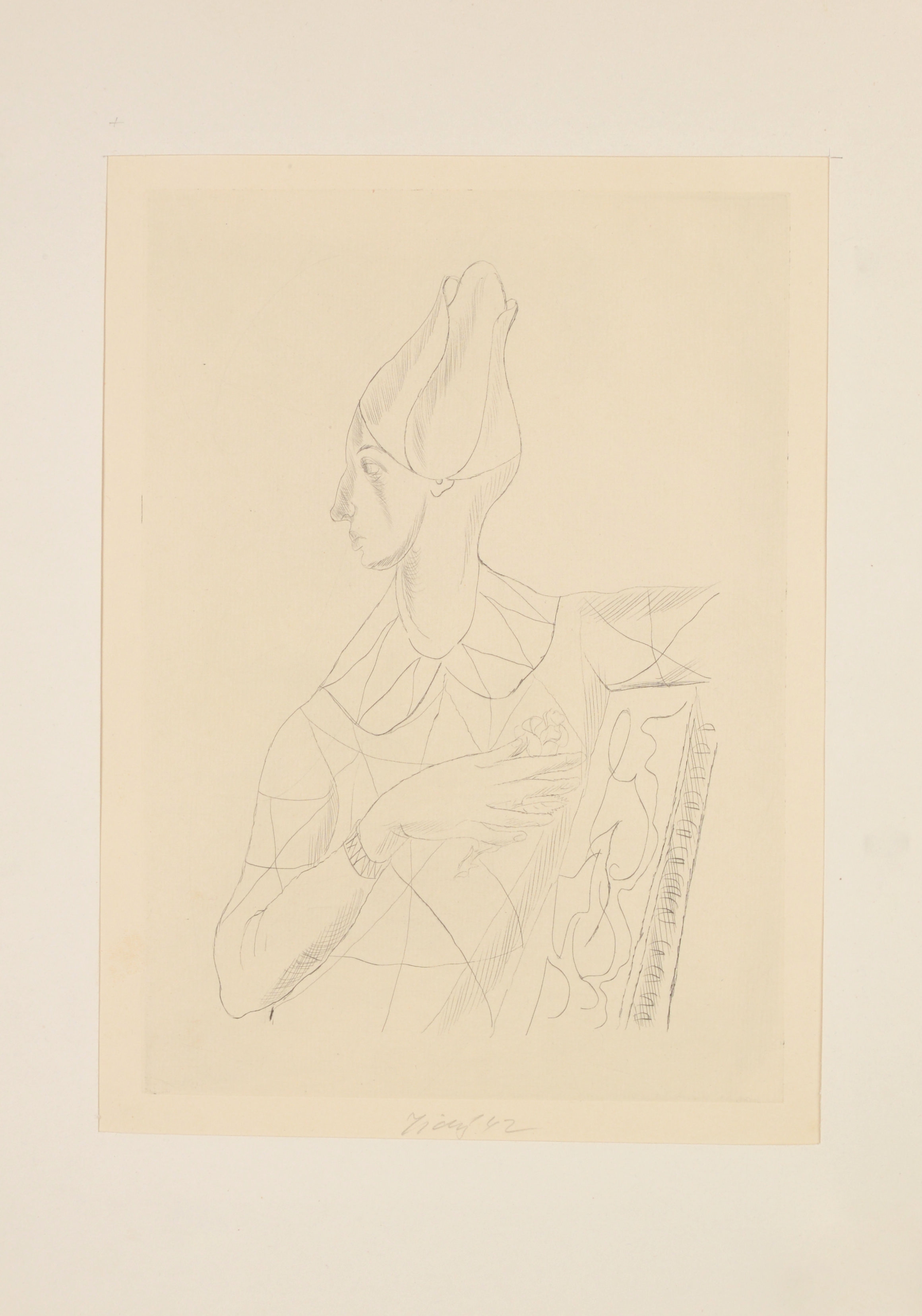 František Tichý | HARLEKÝN (1942) | MutualArt