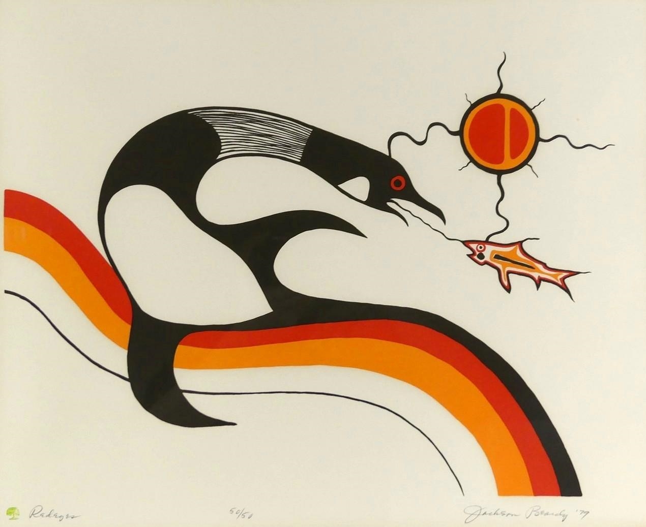 Jackson Beardy | Redeyes (1979) | MutualArt