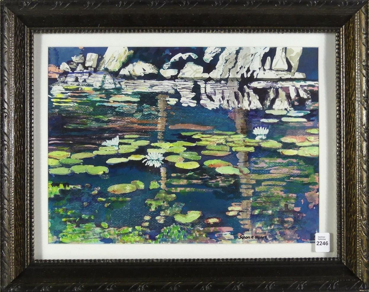 Susan E. Moore | Untitled: Water Lilies | MutualArt