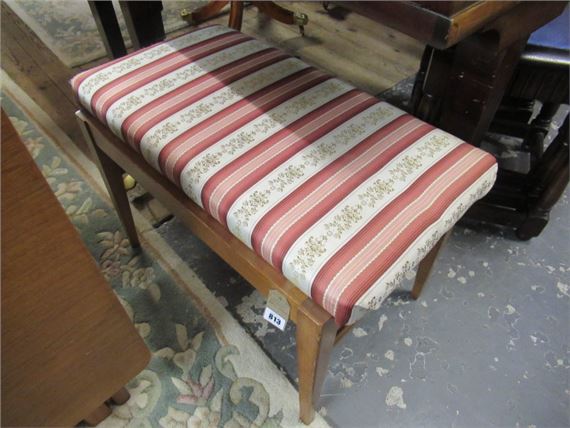 Alfred Cox | ALFRED COX DRESSING TABLE STOOL | MutualArt