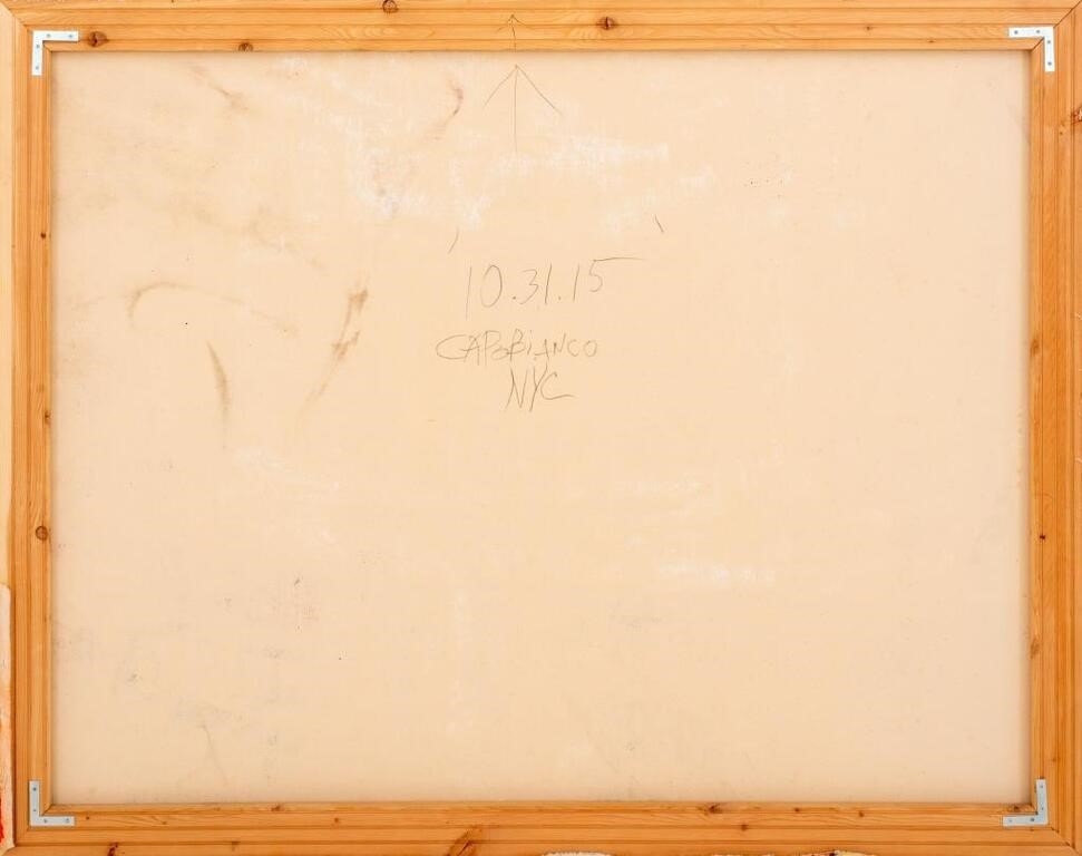 Paul Jenkins | Domenick Capobianco Abstract Oil on Canvas (Circa 2015 ...