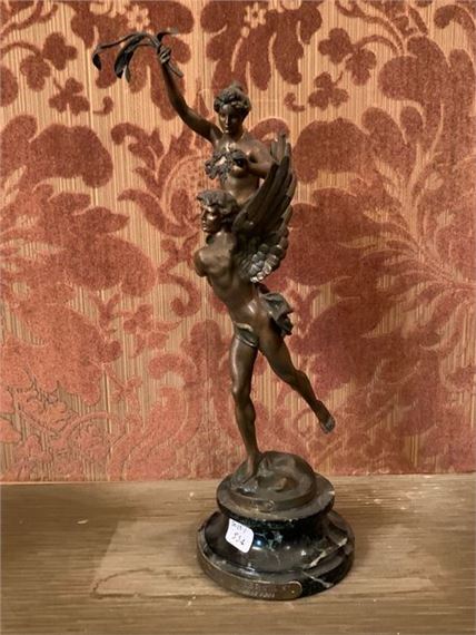 Marcel Debut | The Glory crowning the Genius | MutualArt