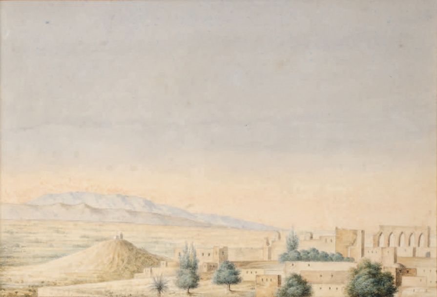 Mathieu-auguste Koening | Egyptian landscape | MutualArt