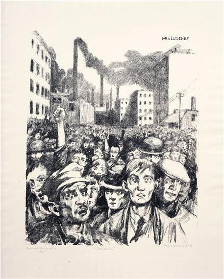 Hans Baluschek | Proletarier (1920) | MutualArt