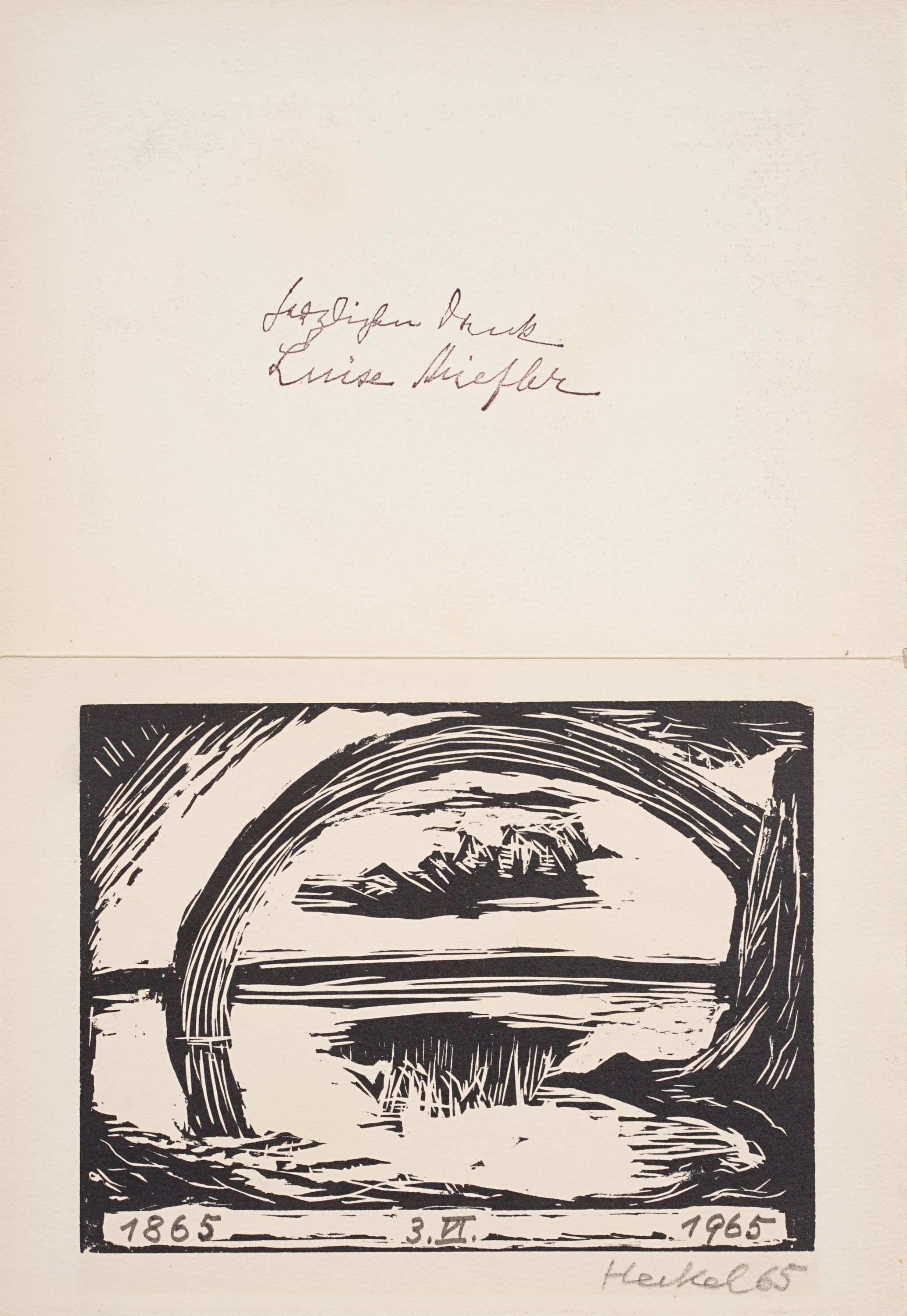 Erich Heckel | Regenbogen (1965) | MutualArt