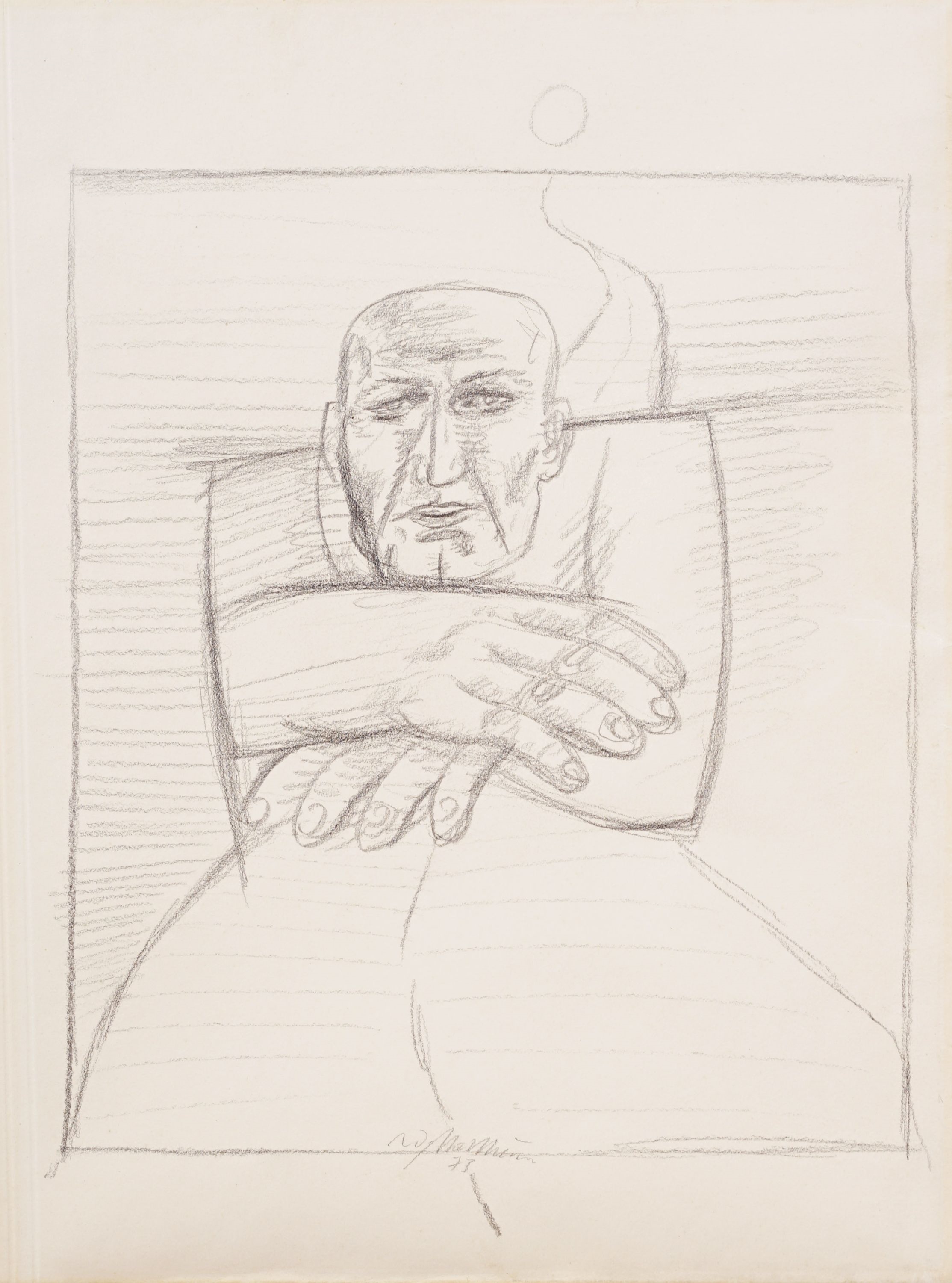 Wolfgang Mattheuer | Koloss (1973) | MutualArt