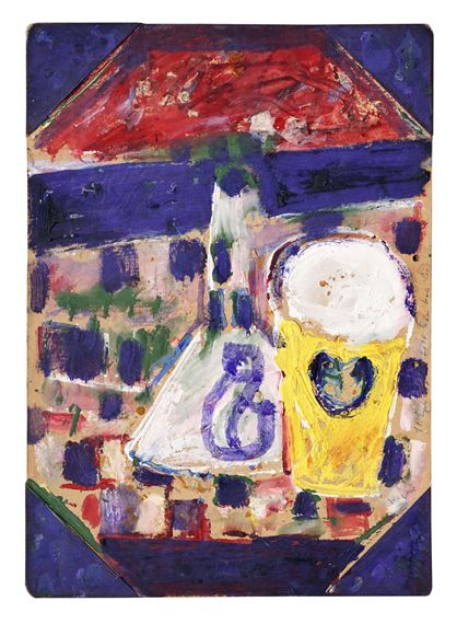 Albert Wigand | Stilleben mit Trichter und Becher (1971) | MutualArt