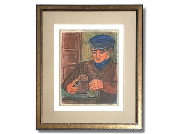 Michel Debieve | Le marin à la chope | MutualArt