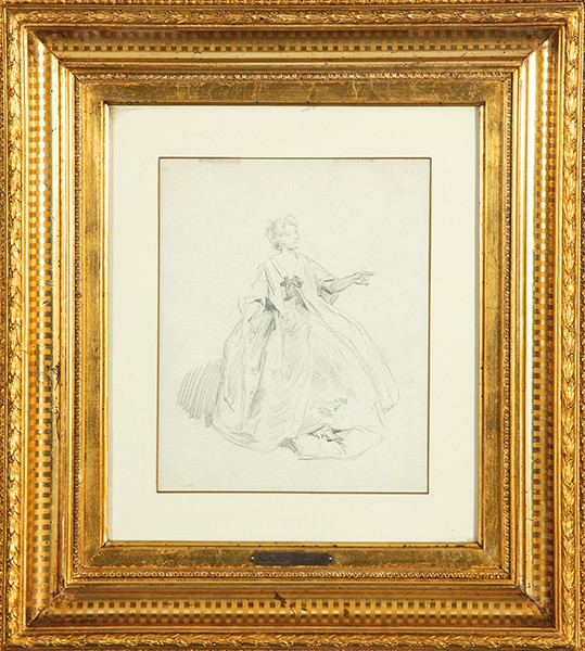 Raimundo de Madrazo y Garreta | Dama con traje dieciochesco | MutualArt