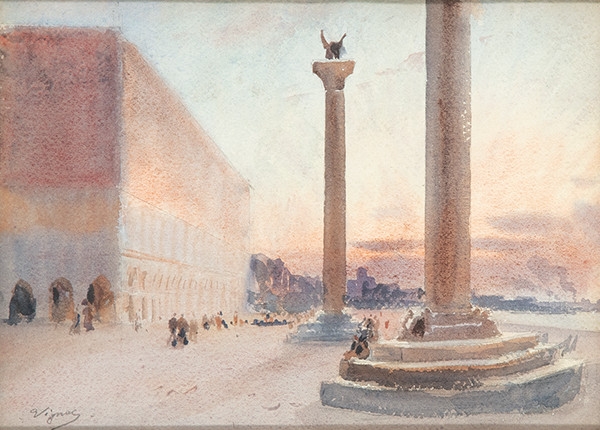 Pierre Vignal | Plaza de San Marcos de Venecia | MutualArt