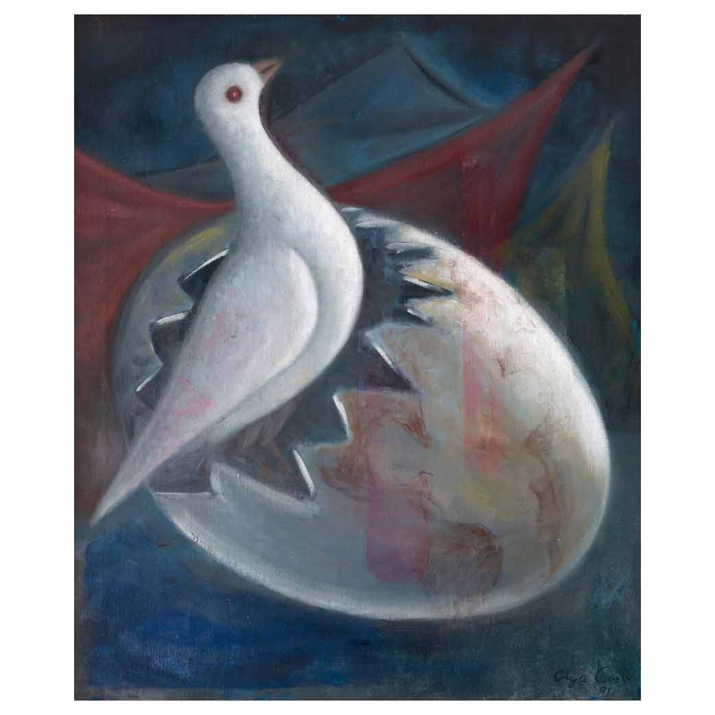 Olga Costa | Nacimiento de la Paz (1951) | MutualArt