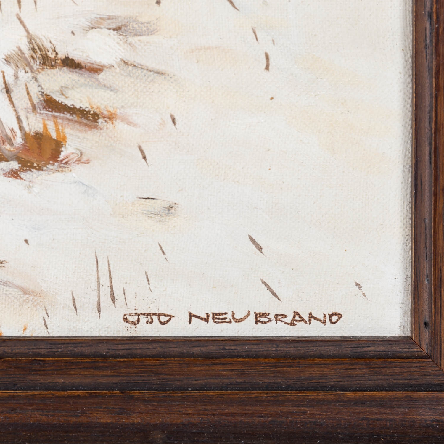 Otto Neubrand | Snowy landscape | MutualArt