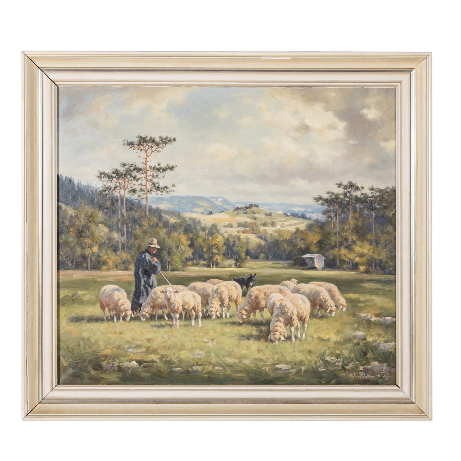 Karl Demetz | Sheep on the Alb | MutualArt