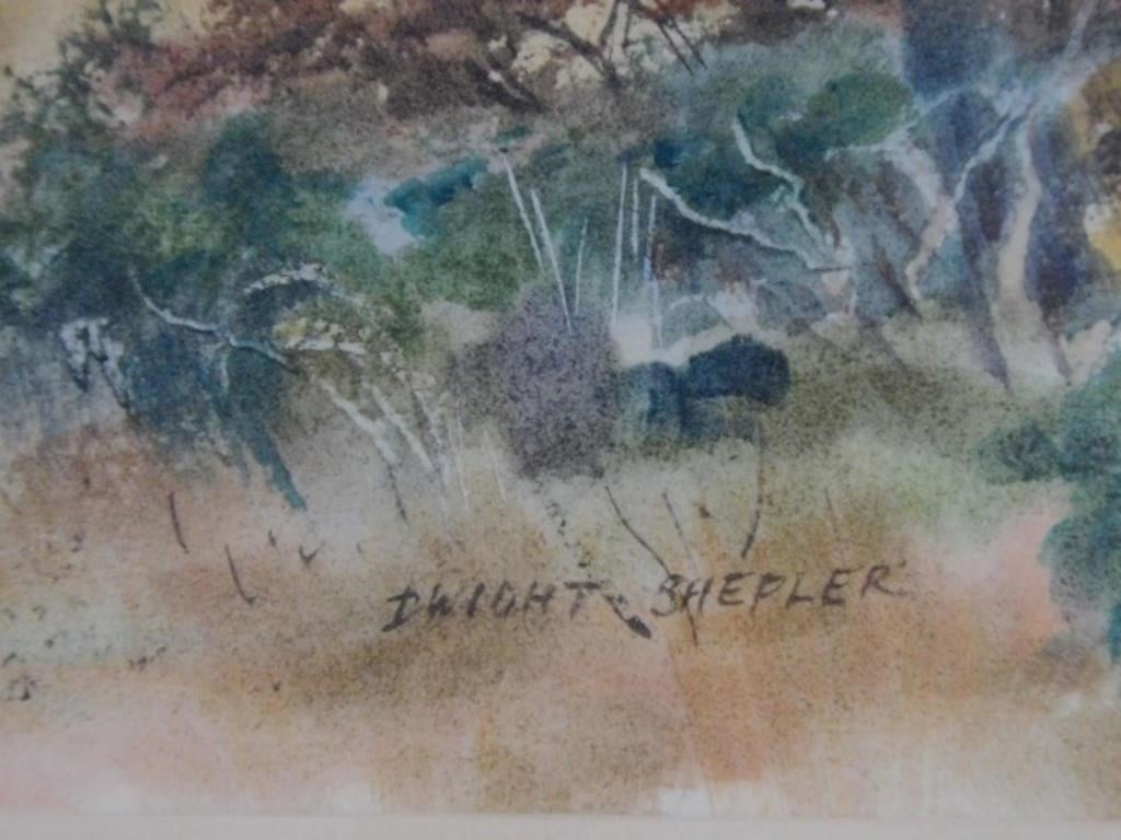 Dwight Shepler | Deer in the fog at Naushon Island | MutualArt