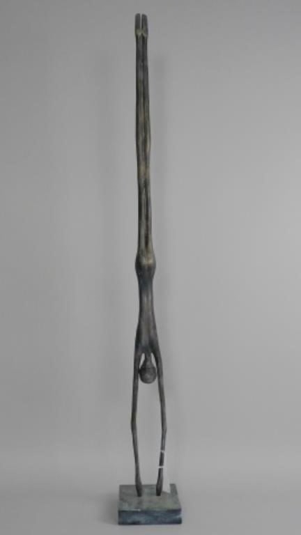 James Rivington Pyne | Sculpture of a diving woman | MutualArt