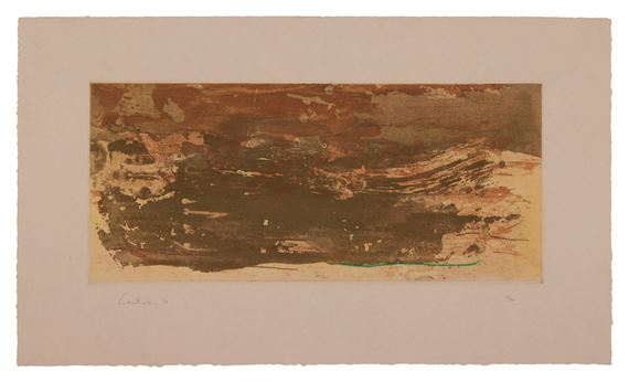 Helen Frankenthaler | Earth Slice (1978) | MutualArt