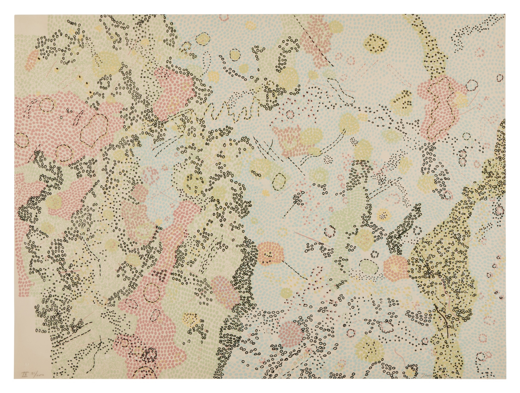 Nancy Graves | Lithographs Based on Geologic Maps of Lunar Orbiter and ...