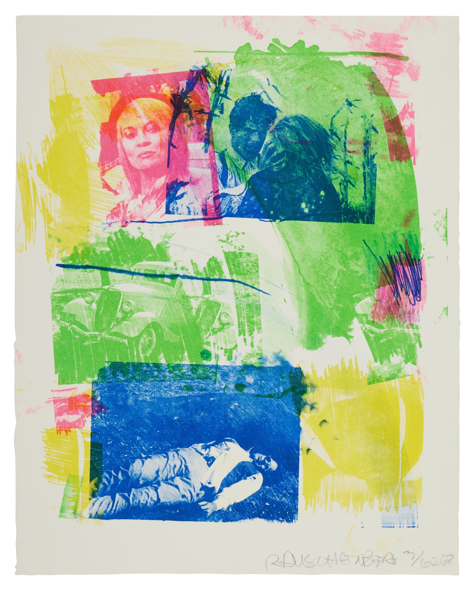 Robert Rauschenberg | Storyline I (1968) | MutualArt