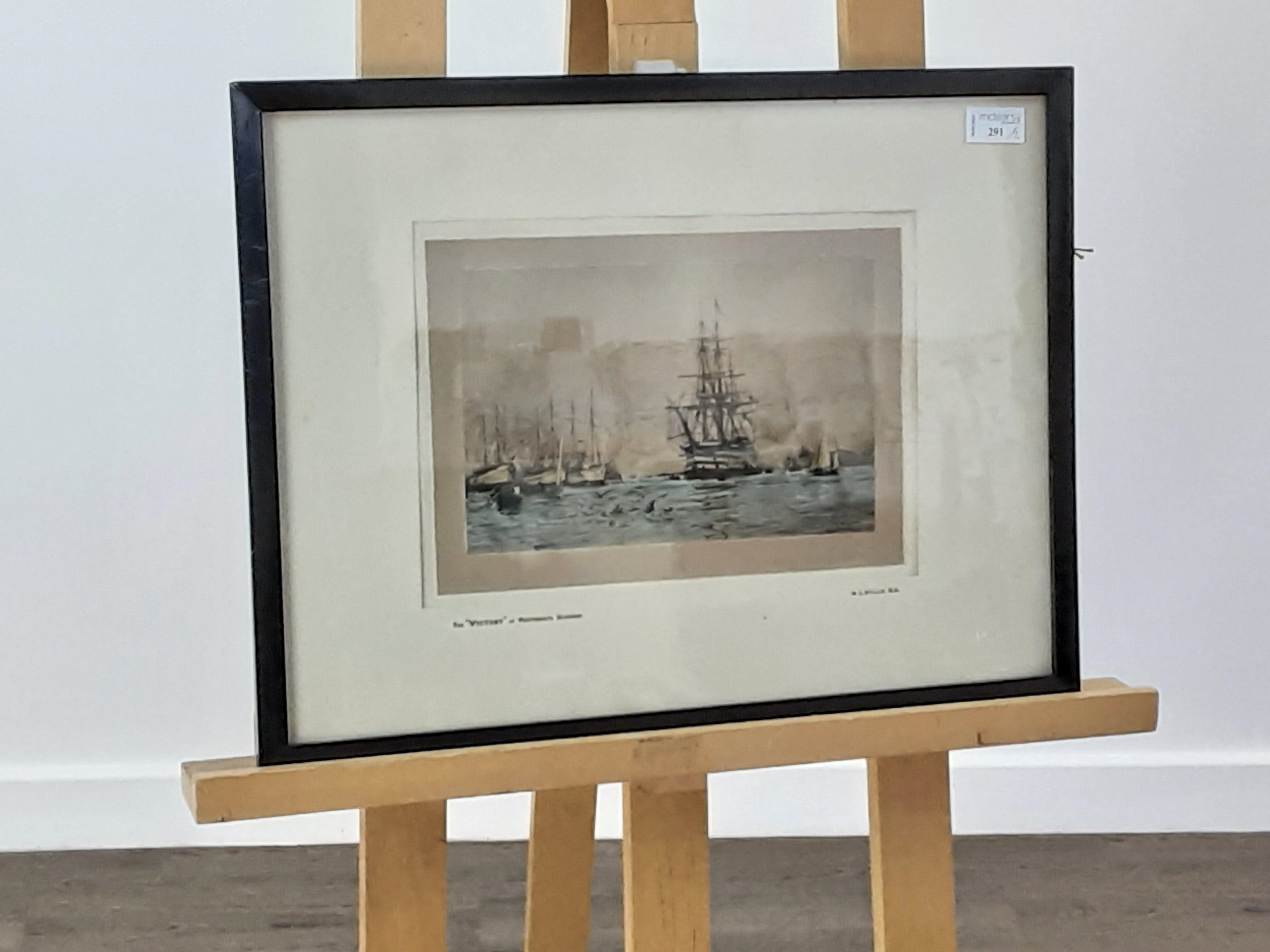 William Lionel Wyllie | TWO PRINTS OF SHIPS | MutualArt