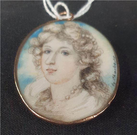 A. Charles | A LATE 18TH CENTURY MINIATURE PORTRAIT | MutualArt