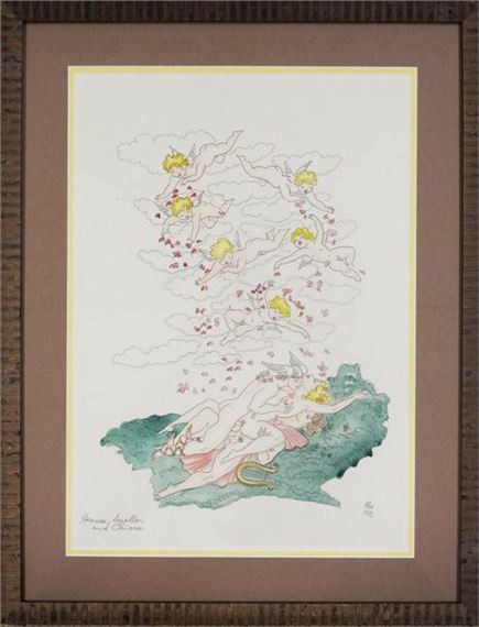 Alexander Szekely | Hermes, Apollo und Chione (1964) | MutualArt